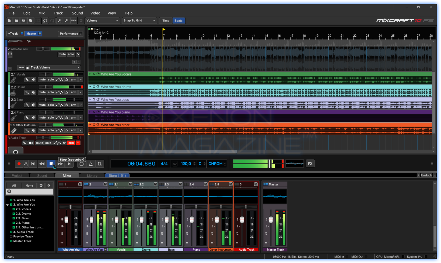 Xenon Magazine™ » Mixcraft Pro Studio – The Most Versatile DAW